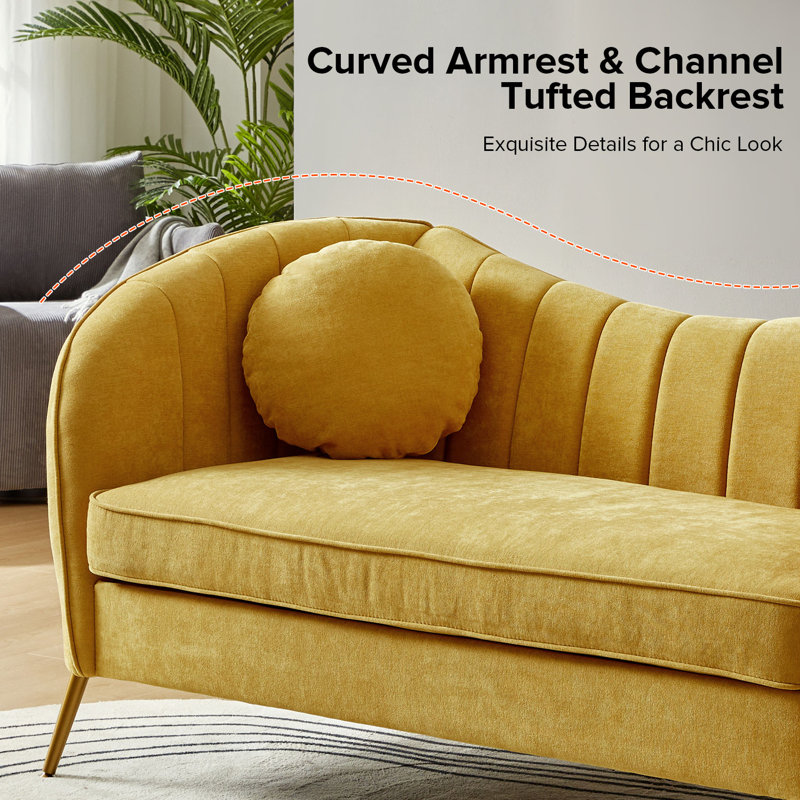 Willa Arlo Interiors Sidwell 64.6'' Upholstered Loveseat & Reviews | Wayfair